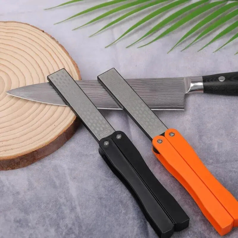 EdgeMaster - Diamond Knife Sharpening Stone | Portable & Dual-Grit ...