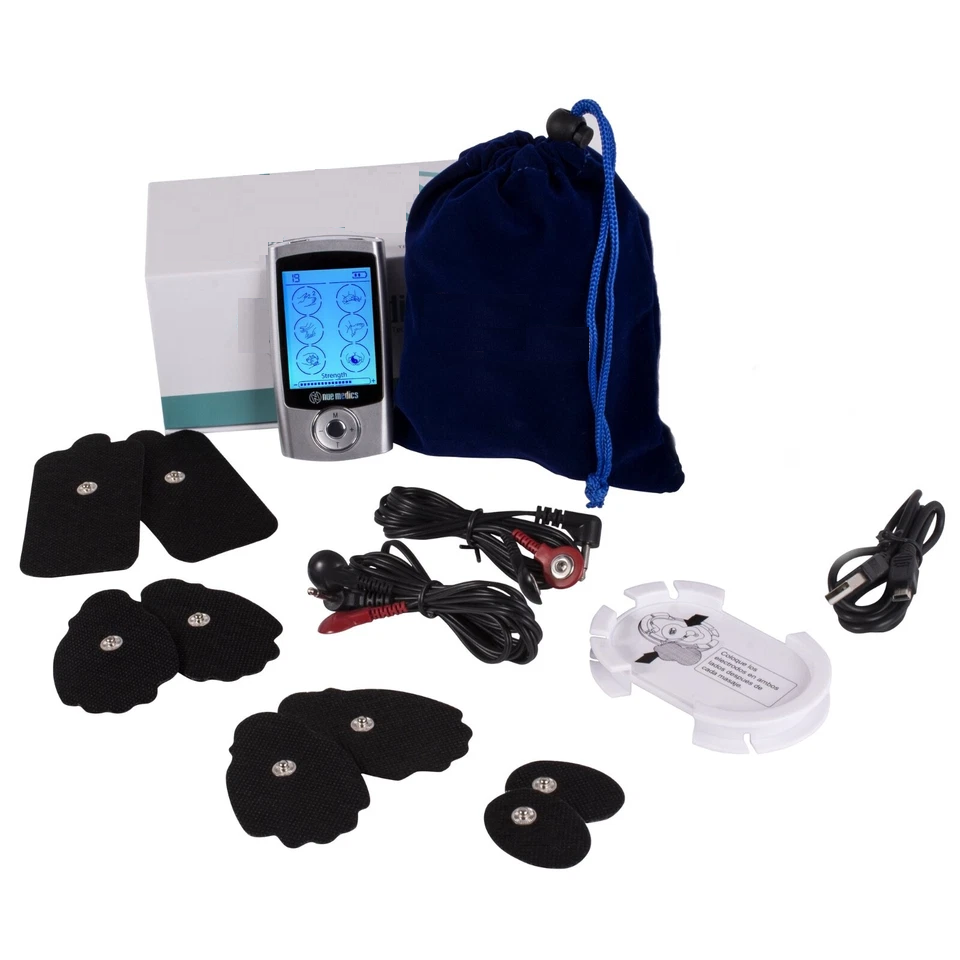 TENS and EMS Unit | Rechargeable Muscle Stimulator | 24 Modes | Dual ...