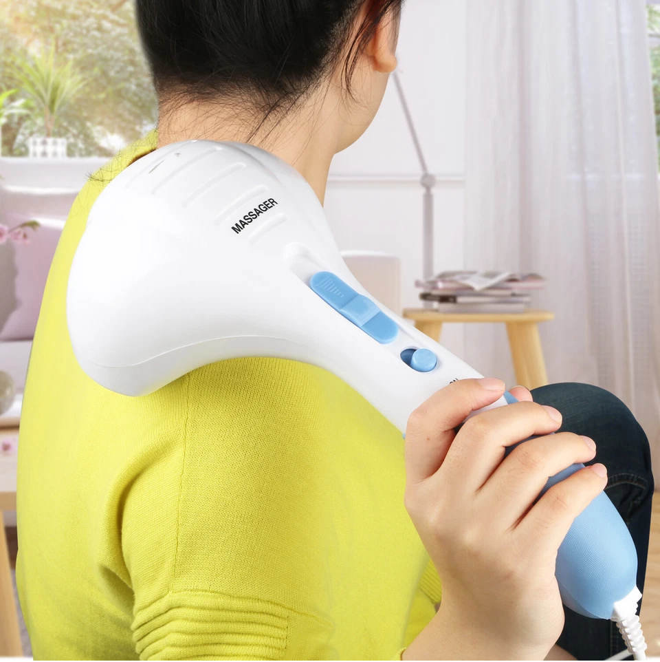 Handheld Back Massager | Electric Full Body Massager | 6 Heads ...