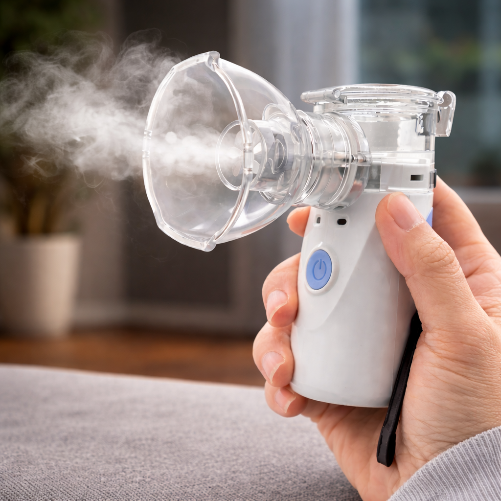 Portable Nebulizer Machine | Advanced Mesh Technology | Compact ...