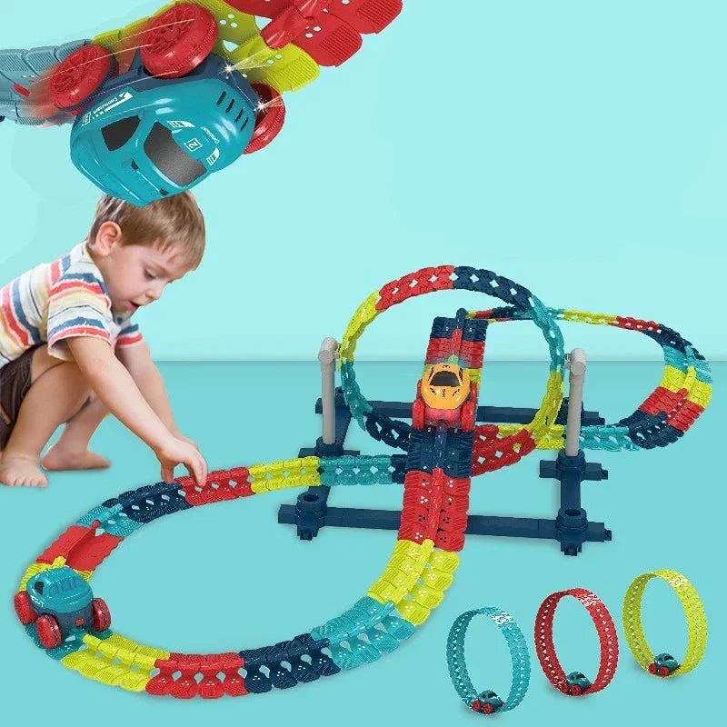ClimbDrive Zero Gravity Car Track - Exciting & Educational Toy for Kids ...