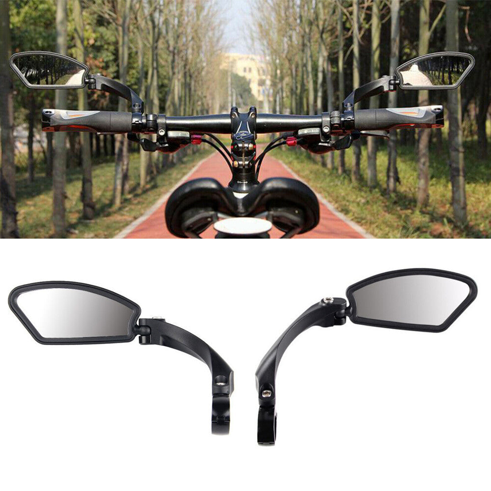 Bike Handlebar Mirror | Bicycle Rear View Mirror | HD Blast-Resistant ...