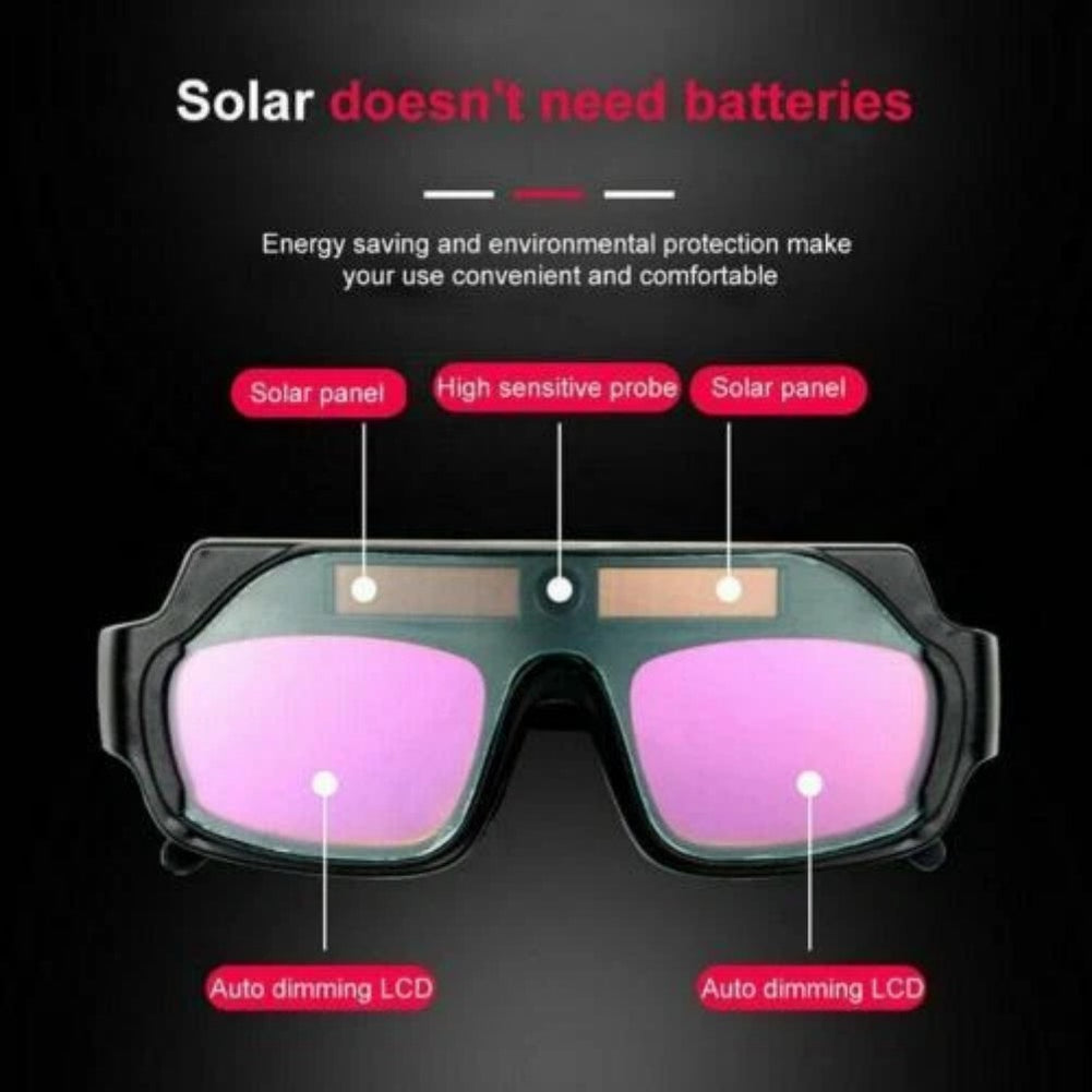 Auto Darkening Welding Goggles | Solar Welding Glasses | UV/IR ...