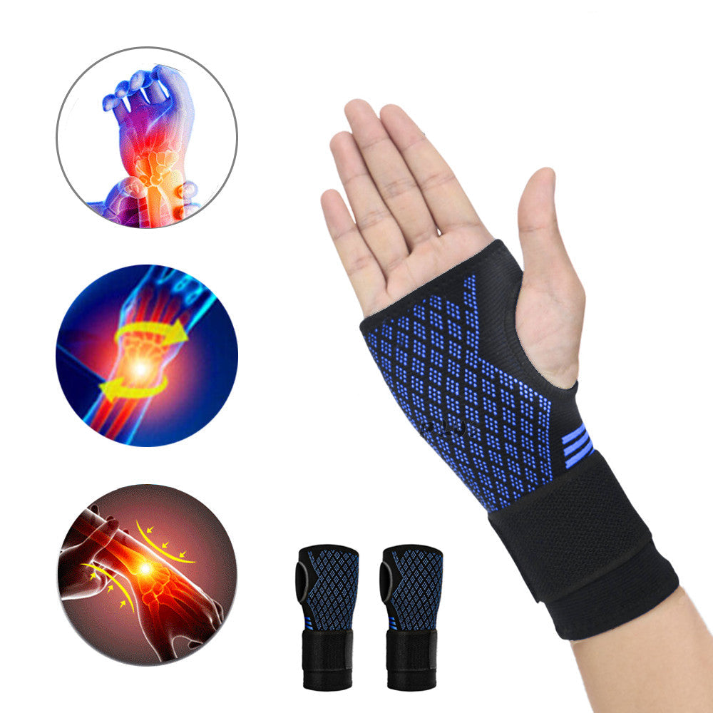 Wrist Support Brace | Compression Wrist Wrap | Breathable | Moisture ...