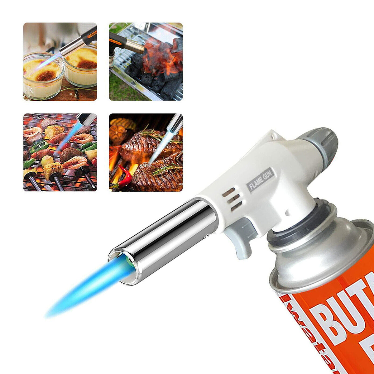 Butane Torch for Cooking | Adjustable Flame Torch | 1350°C Heat ...